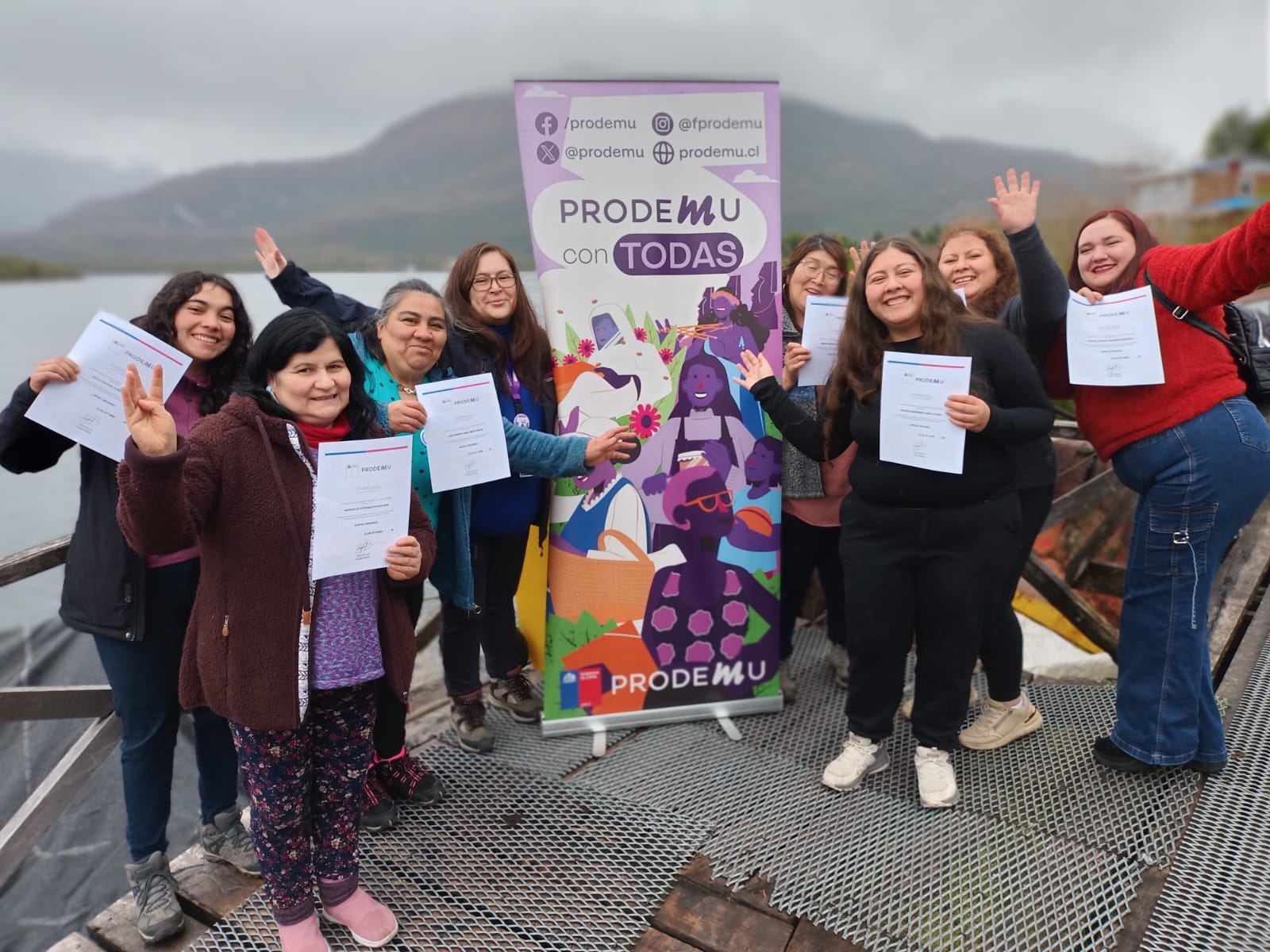 Prodemu entregó insumos a emprendedoras de Puerto Edén - Fundación ...